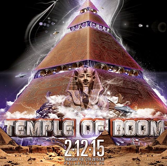 TEMPLE OF BOOM – PHILLY – FEB 12th – BADASS